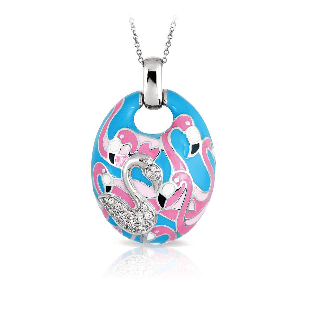 Flamingo Pendant – Belle Étoile Jewelry
