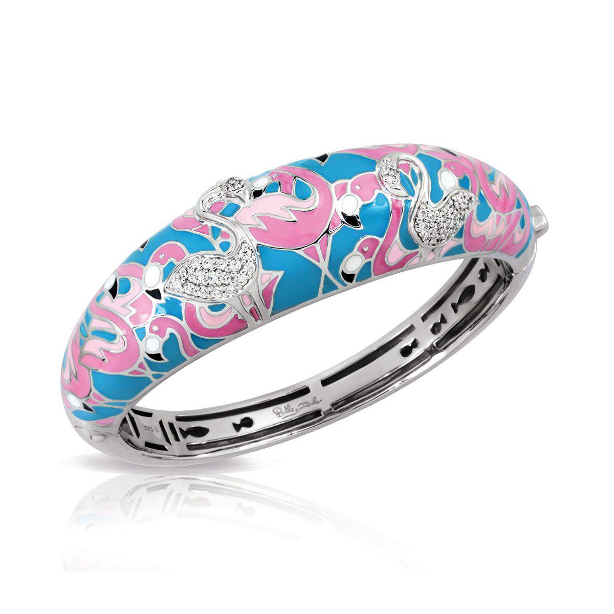 Flamingo Bangle – Belle Étoile Jewelry